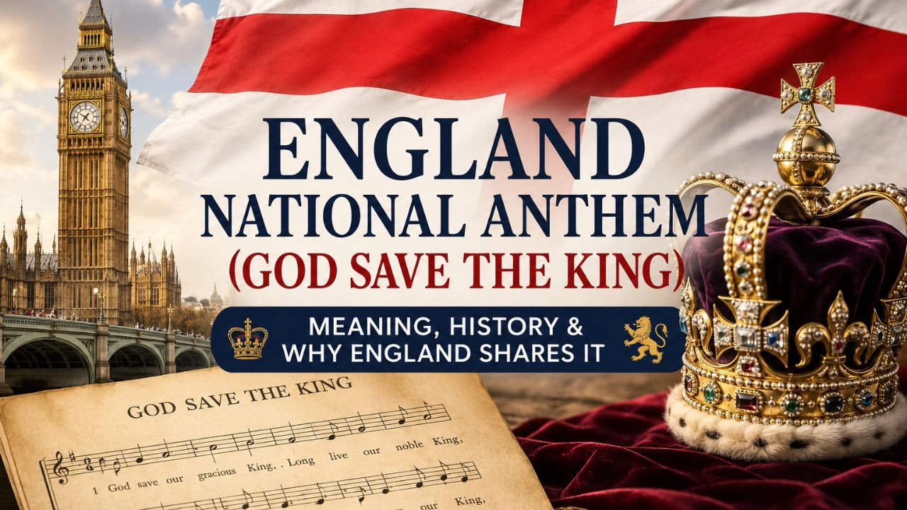 England National Anthem (God Save the King): Meaning, History & Why ...
